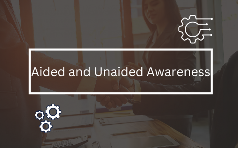 What is Aided and Unaided Awareness?